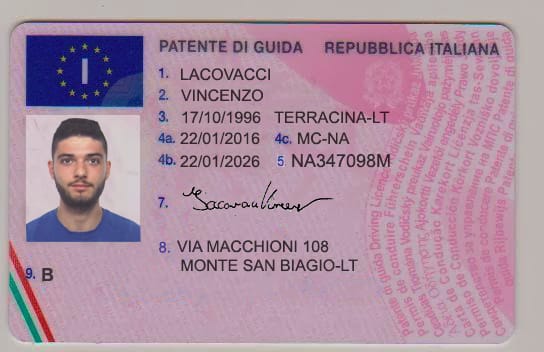 Buy Italian Drivers license | Pacific Document Agency